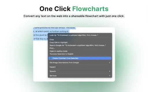 Extensión Chrome de Flowsage: Convierte texto en diagramas de flujo al instante | Creati.ai