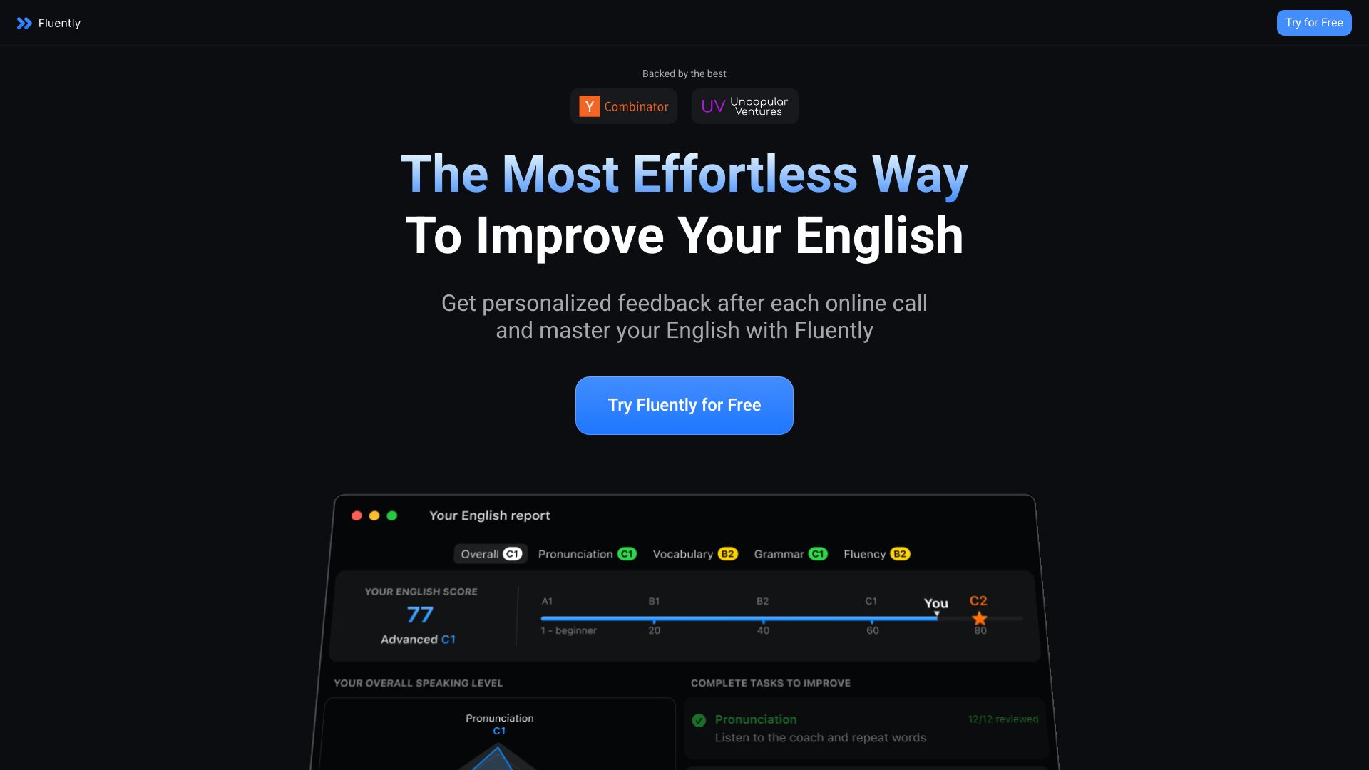 Fluently - Entrenador de habla impulsado por IA para conversaciones ...