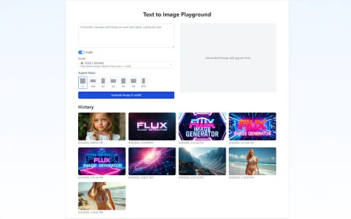 Flux Image Generator: Transform Text to Stunning Images | Creati.ai
