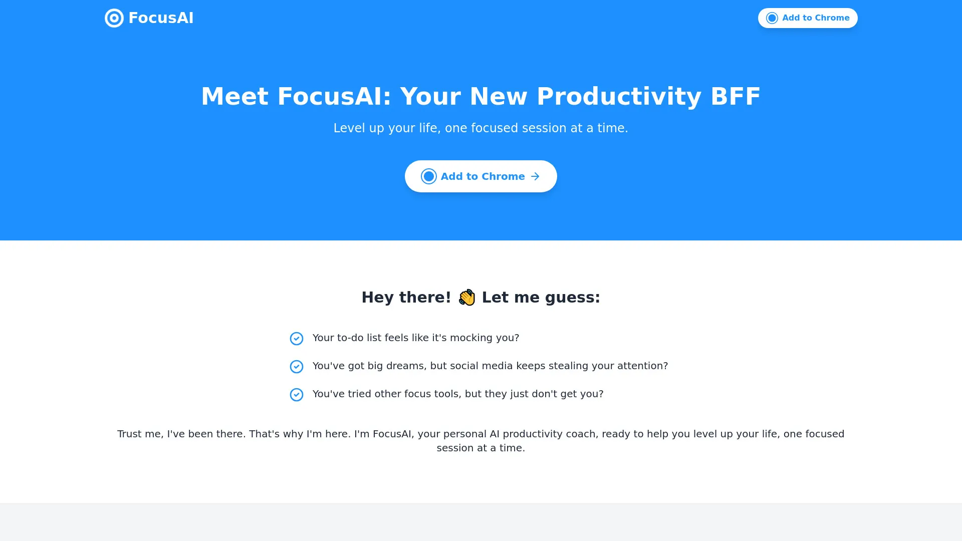FocusAI: Enhance Your Productivity with AI | Creati.ai