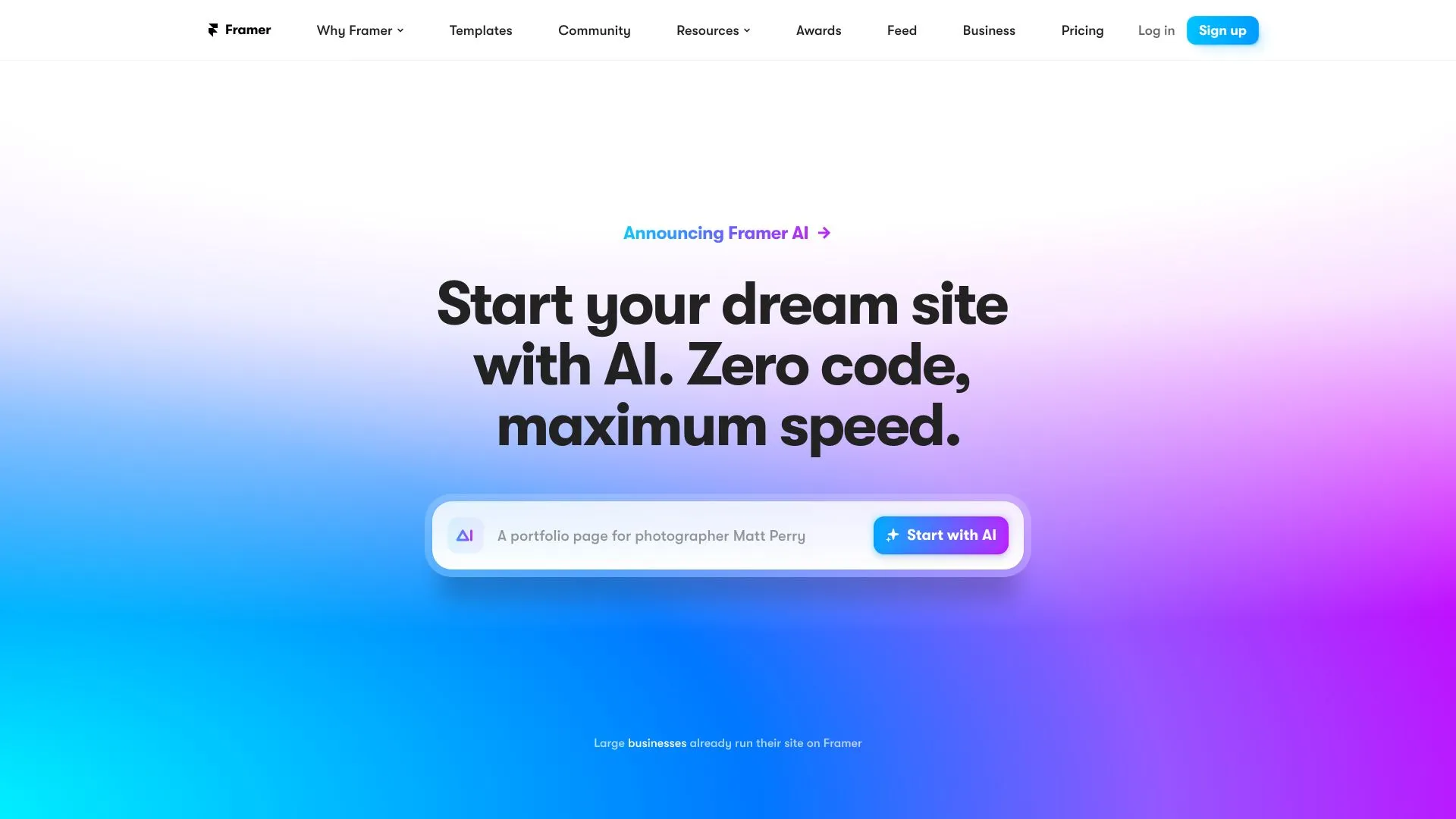 Framer - Design and Publish Stunning Websites Seamlessly | Creati.ai