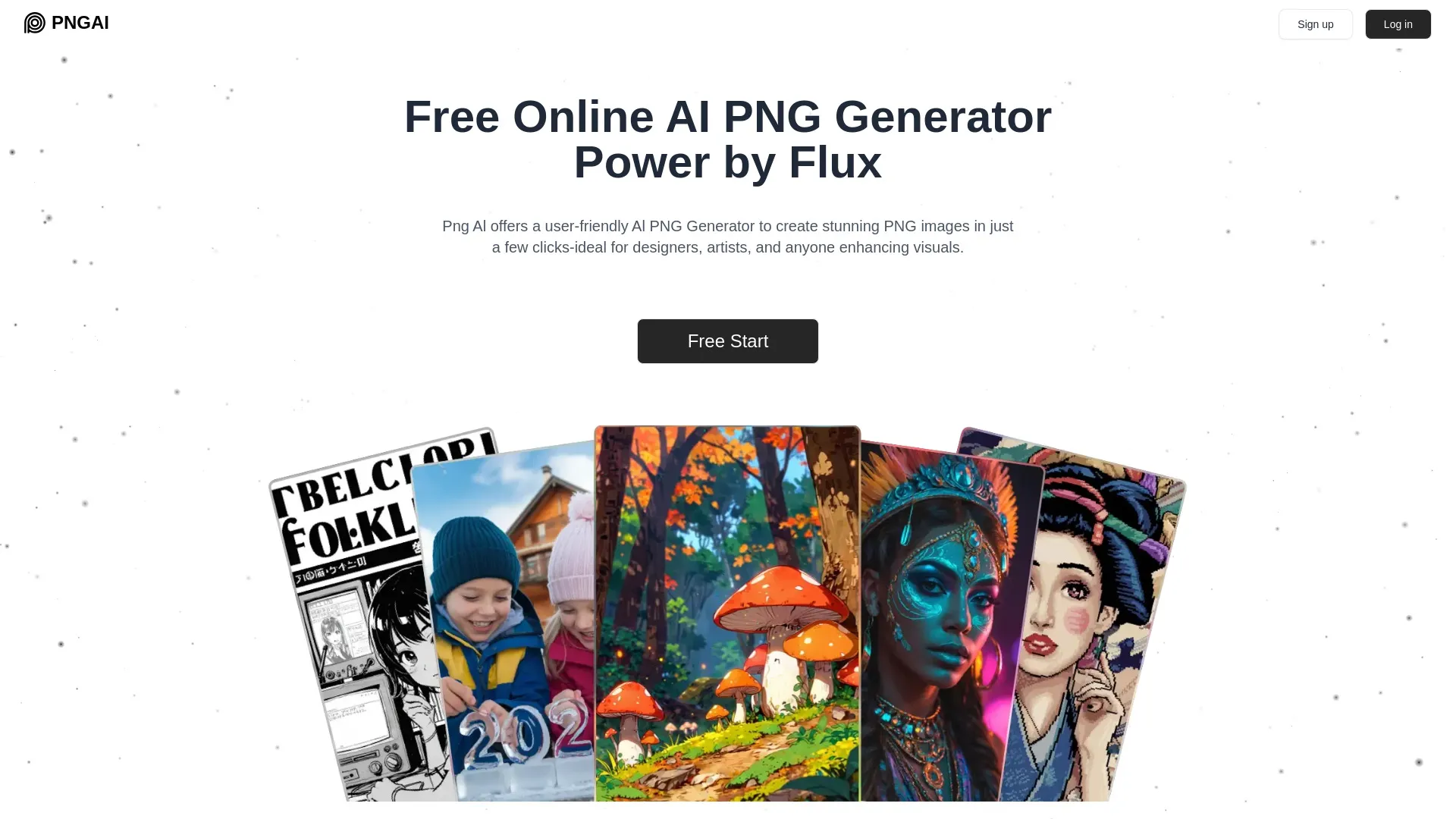 Png AI - Generate High-Quality PNG Images Quickly | Creati.ai