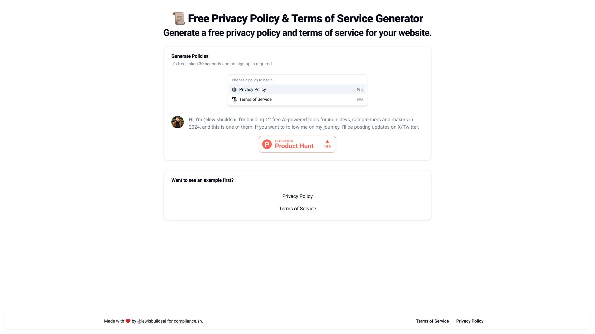 Efficient AI-Powered Policy Generation Tool for Businesses | Creati.ai