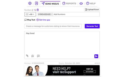 Free Bulk Sender for WhatsApp - AI-Powered Chrome Extension | Creati.ai