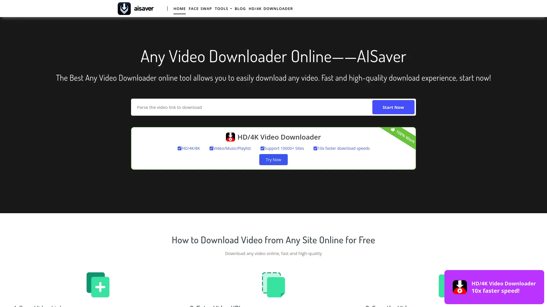 AISaver: Effortless Video Downloading & Editing Tool | Creati.ai