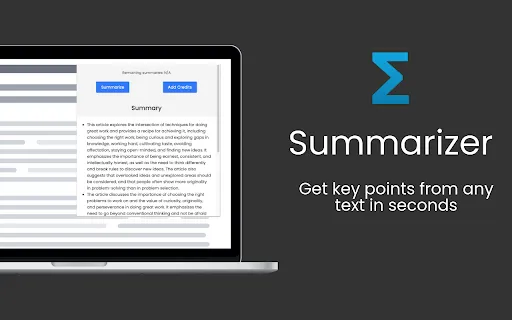 FTech Summarizer: Quick & Accurate Online Summaries | Creati.ai