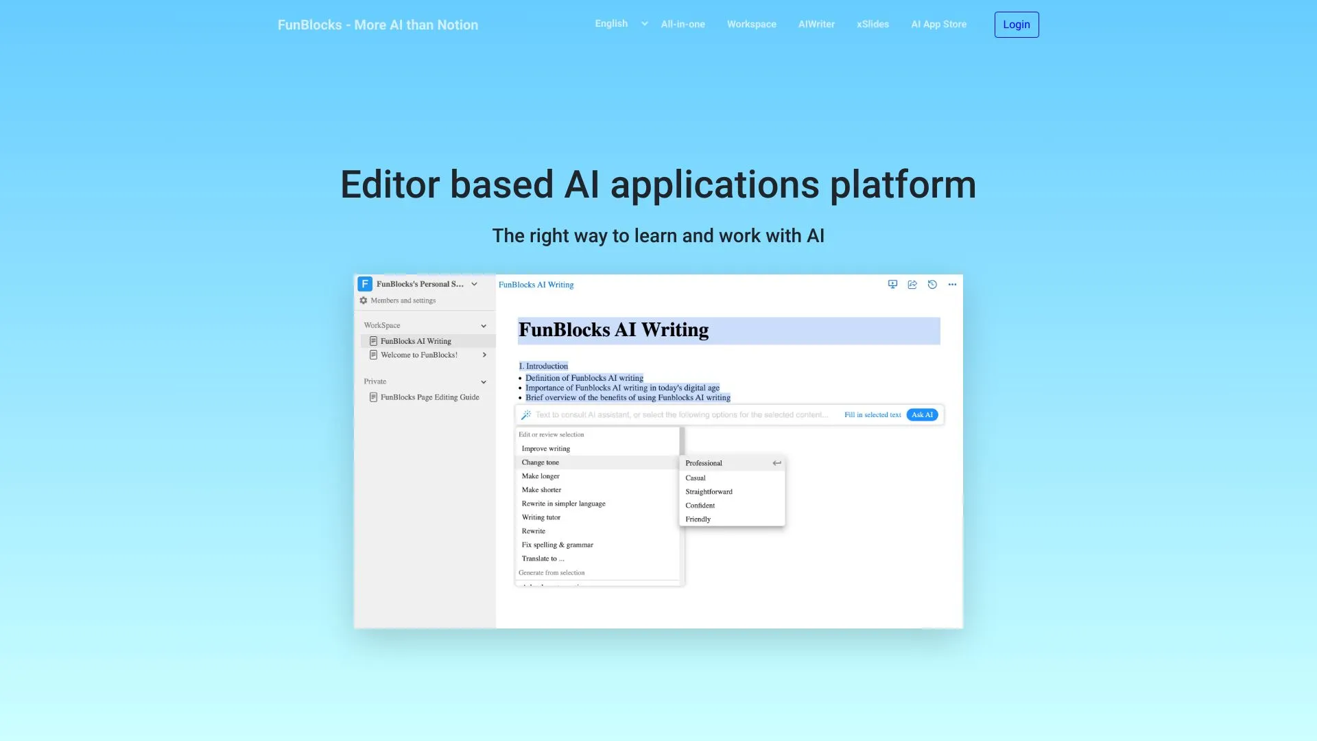 FunBlocks - AI-Powered Productivity and Creativity Tool | Creati.ai
