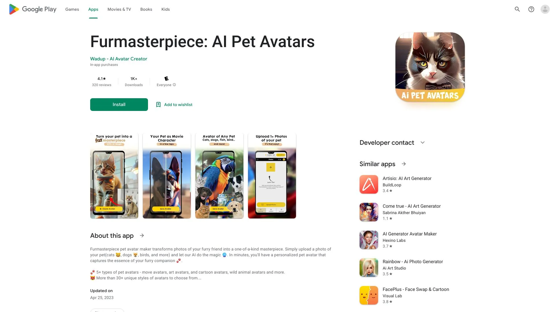 Fur Masterpiece: Crie Avatares Artísticos de Pets | Creati.ai