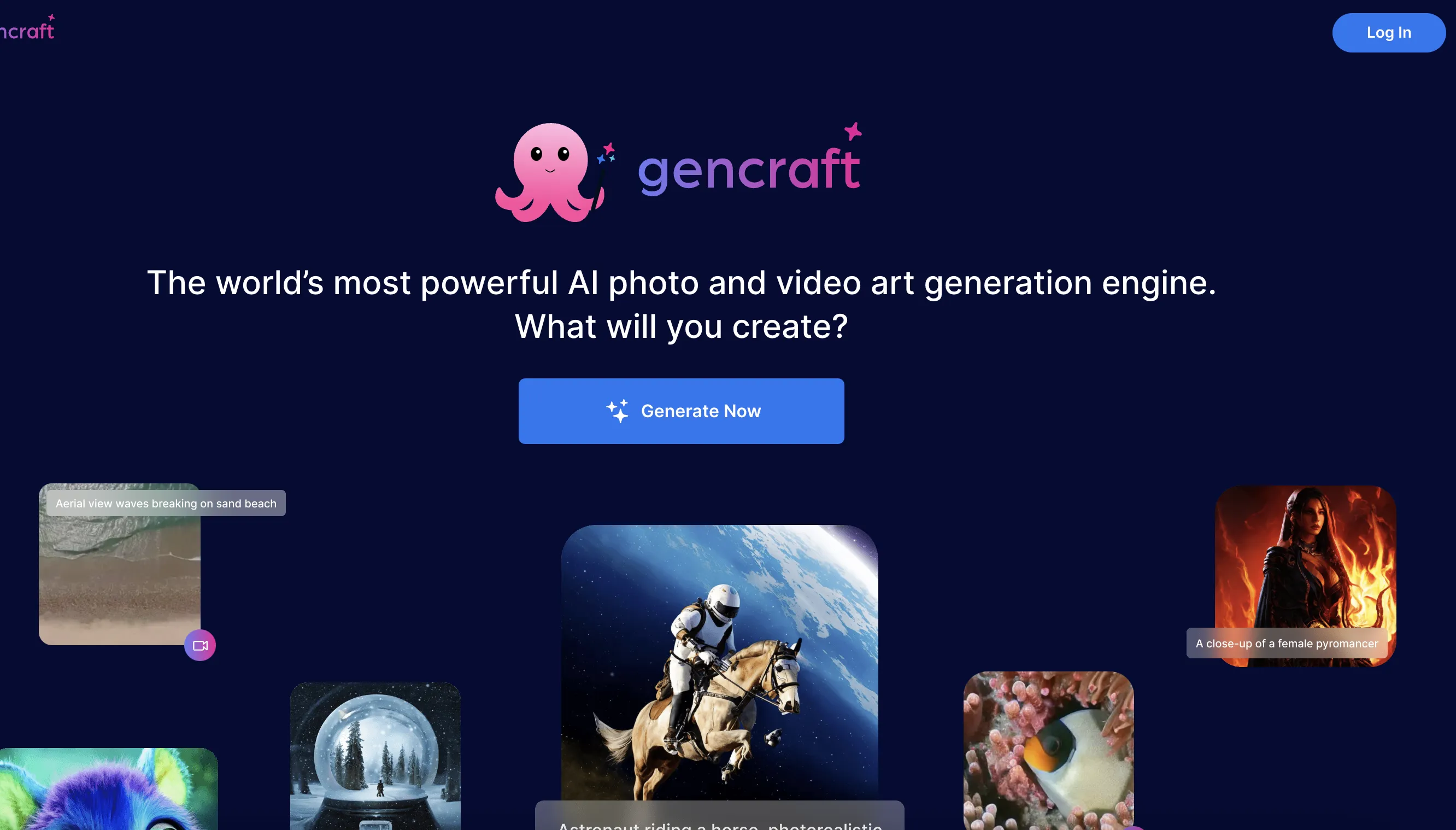 Gencraft: AI Art Generator for Stunning Visuals | Creati.ai
