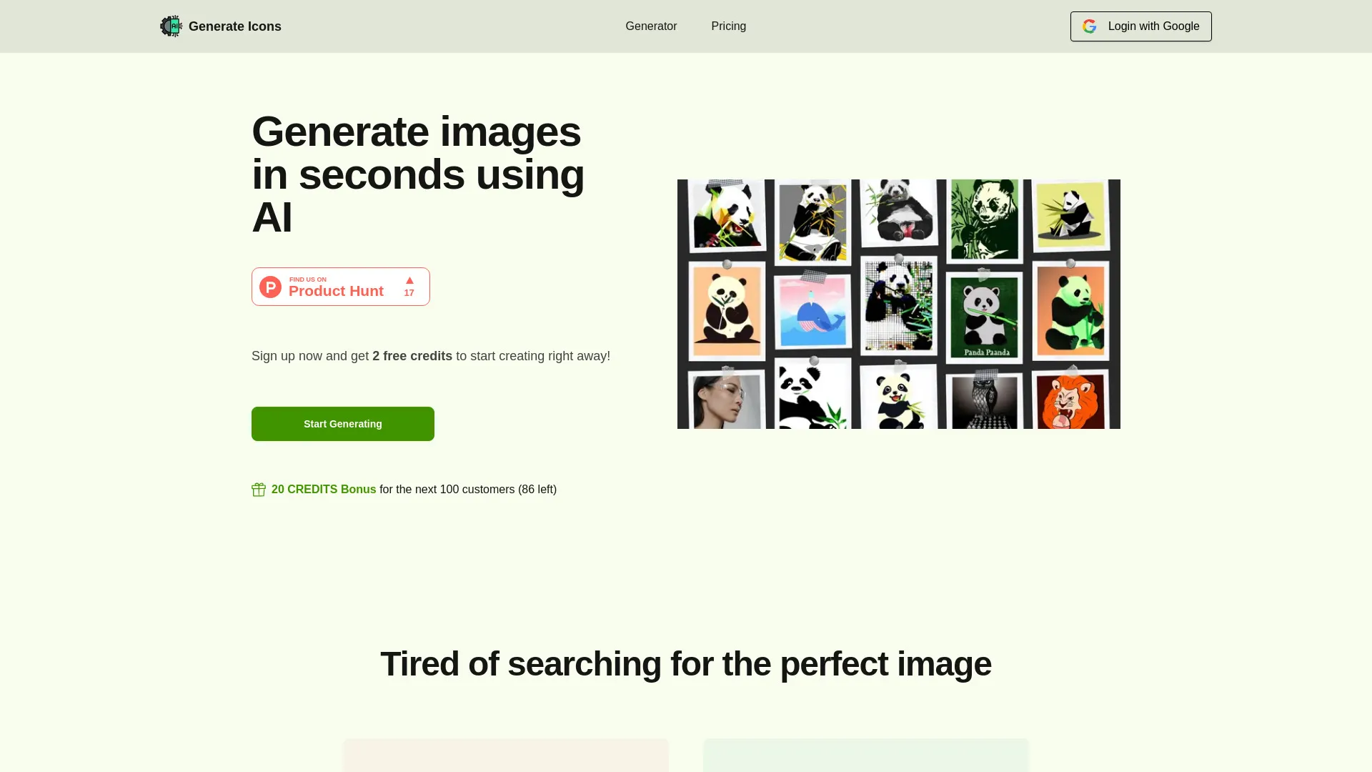 Genera Imágenes Impresionantes al Instante con IA | Generate Icons ...