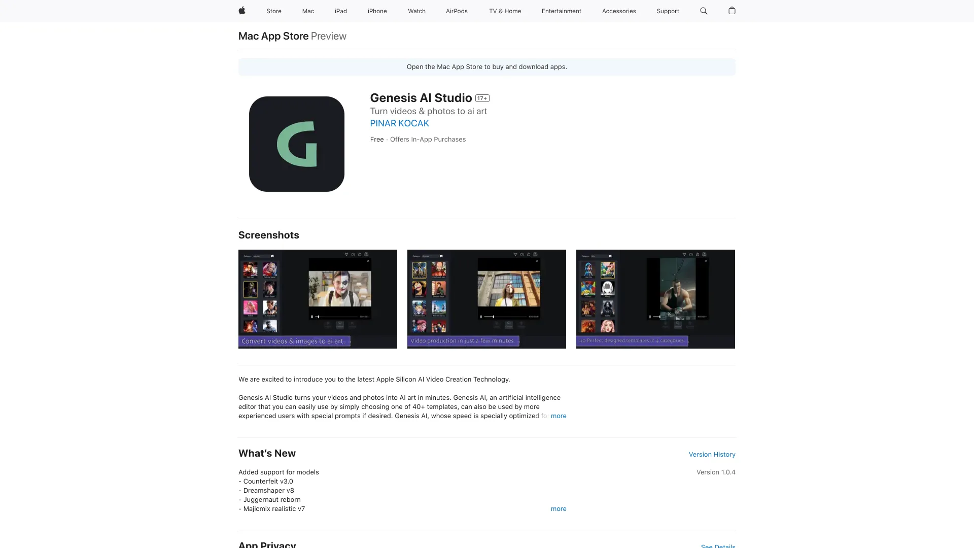 Genesis AI Studio: AI-Powered Photo & Video Editing | Creati.ai
