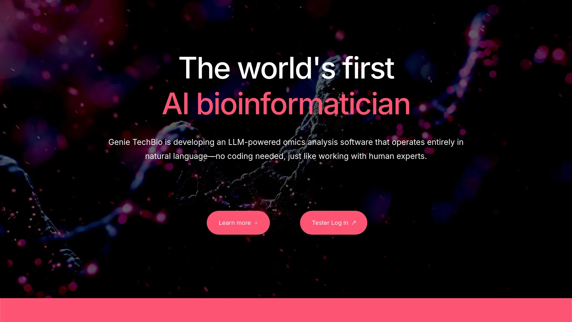 Genie TechBio: Análisis de Datos Ómicos Impulsado por IA | Creati.ai