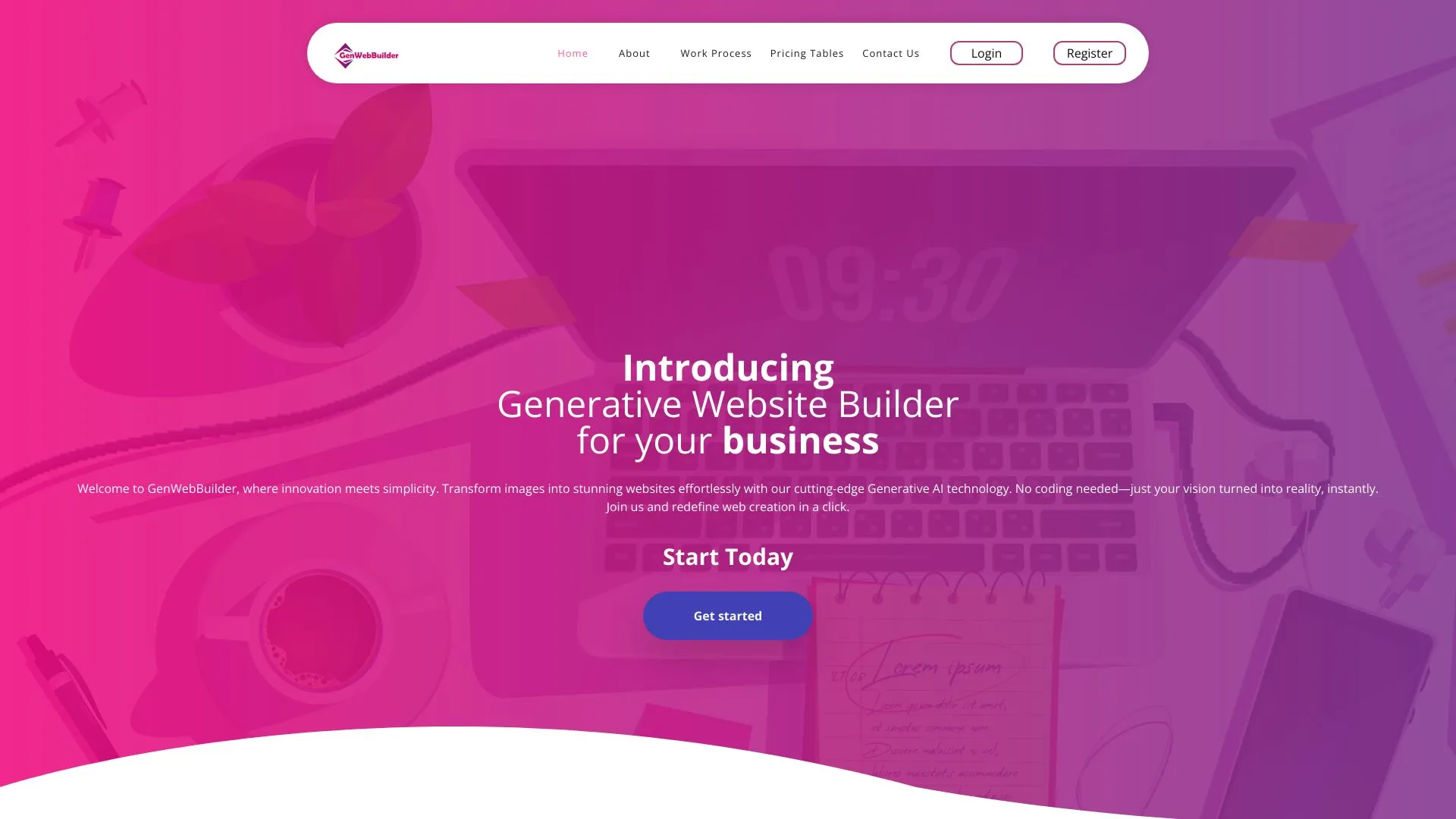 GenWebBuilder: AI-Powered Website Creation Platform | Creati.ai