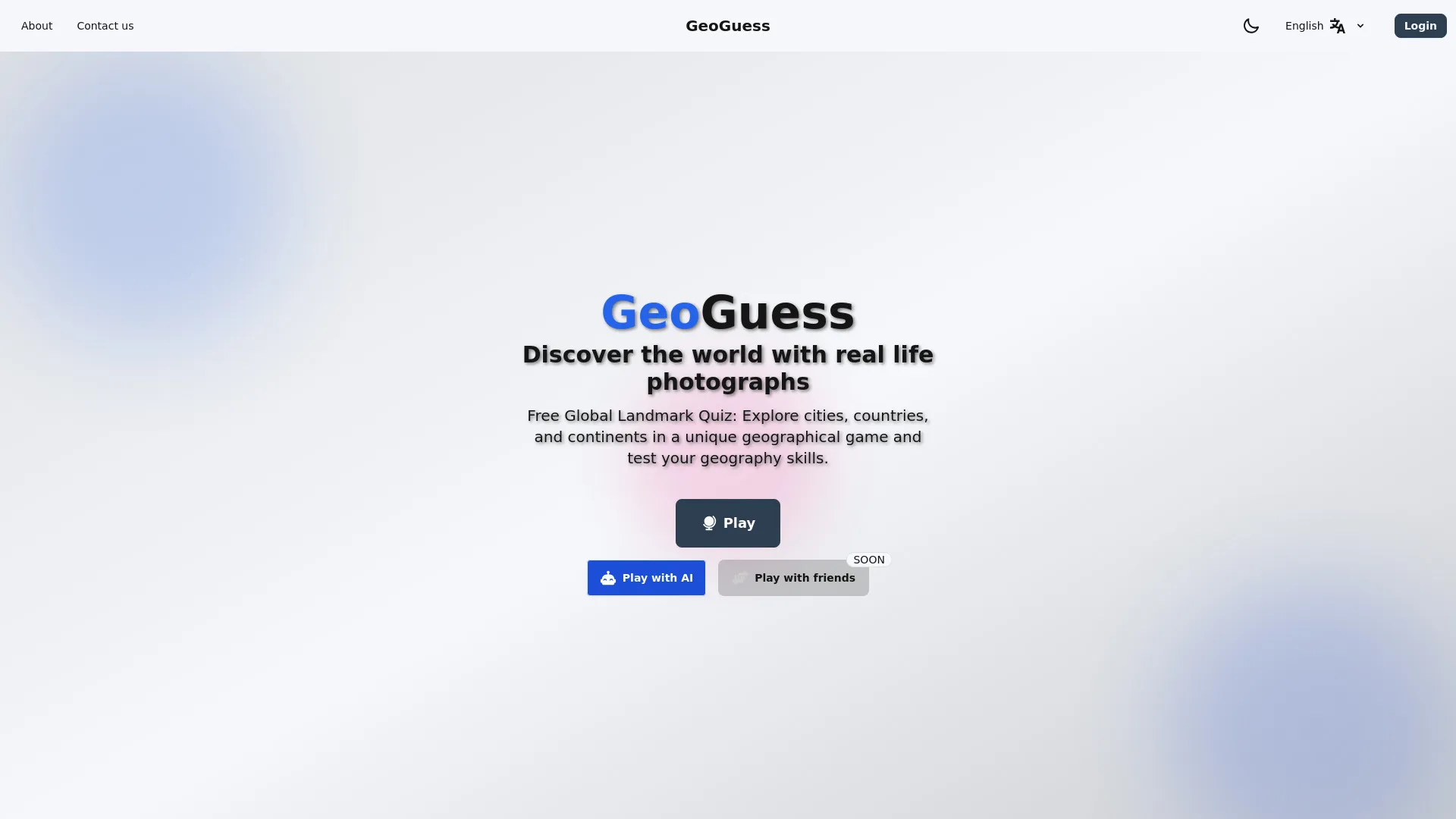 GeoGuess: Explore and Guess Locations! | Creati.ai
