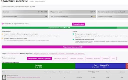 GetData: Free Analytics Tool for Wildberries Sales | Creati.ai