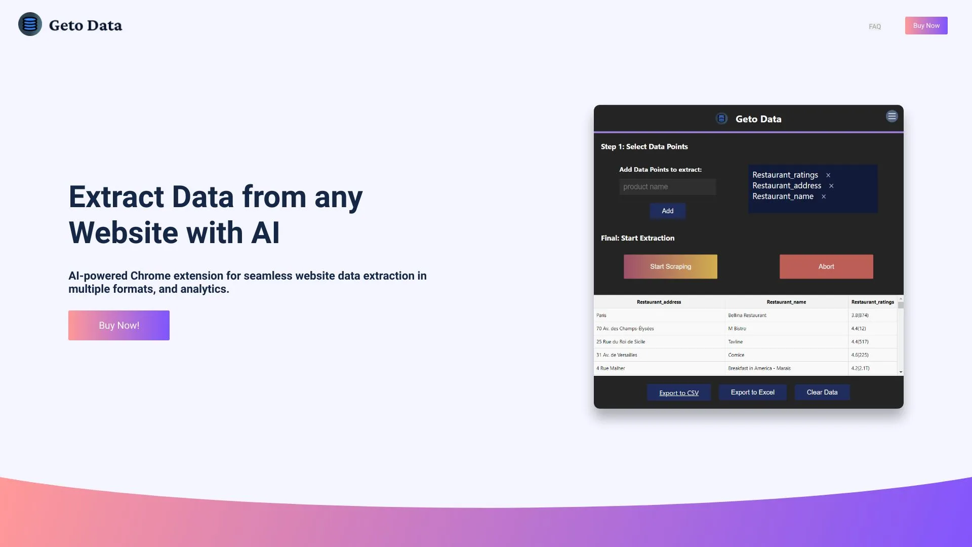 GetOData: AI-Powered Web Scraping API | Creati.ai