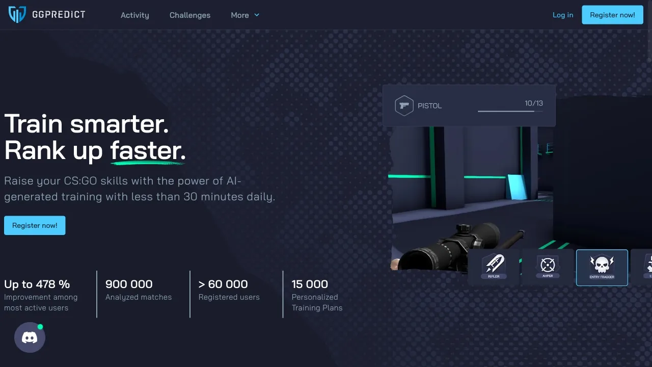 GGPredict - AI-Driven CS:GO Training & Analytics | Creati.ai