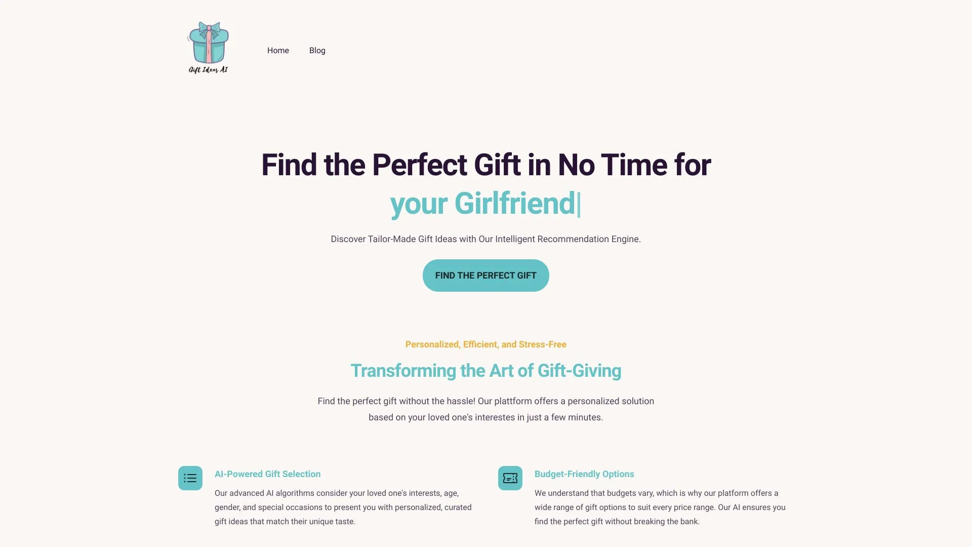 Gift Ideas AI: Personalized Gift Recommendations | Creati.ai