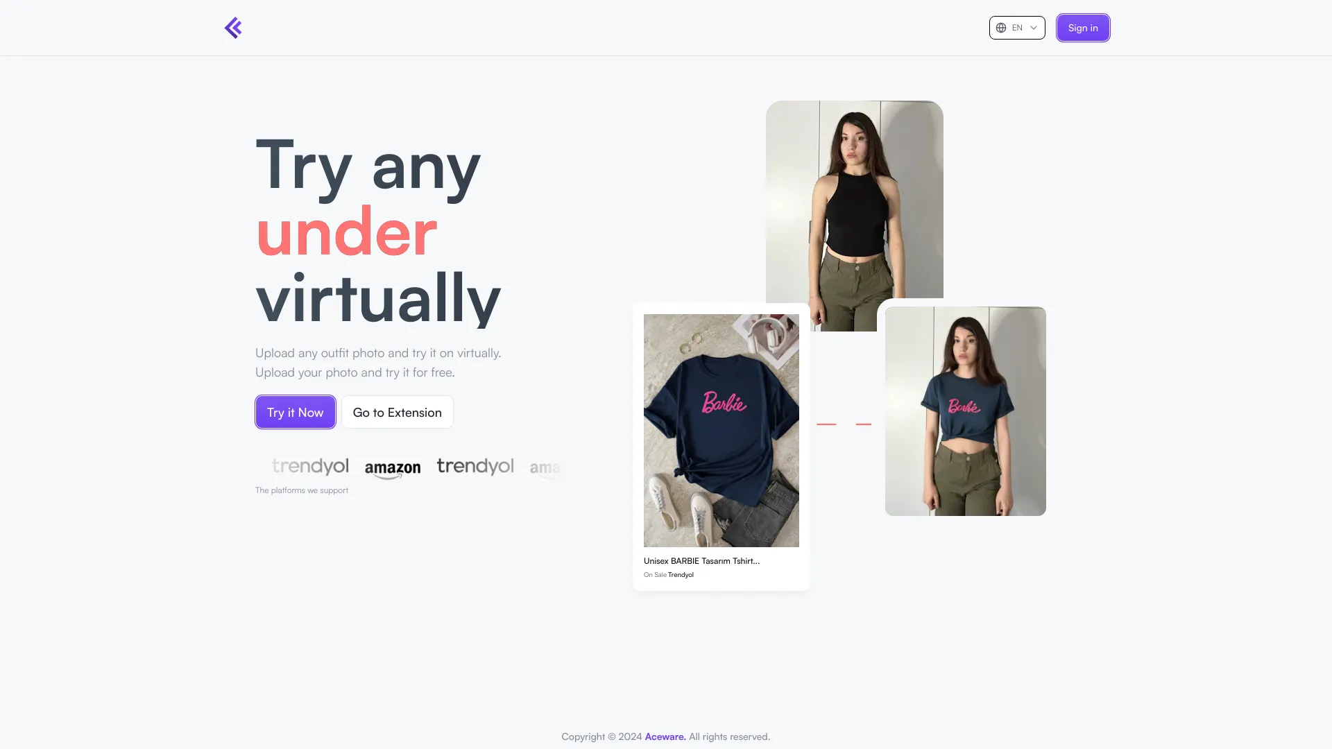 Giydir - AI-powered Virtual Outfit Try-ons | Creati.ai