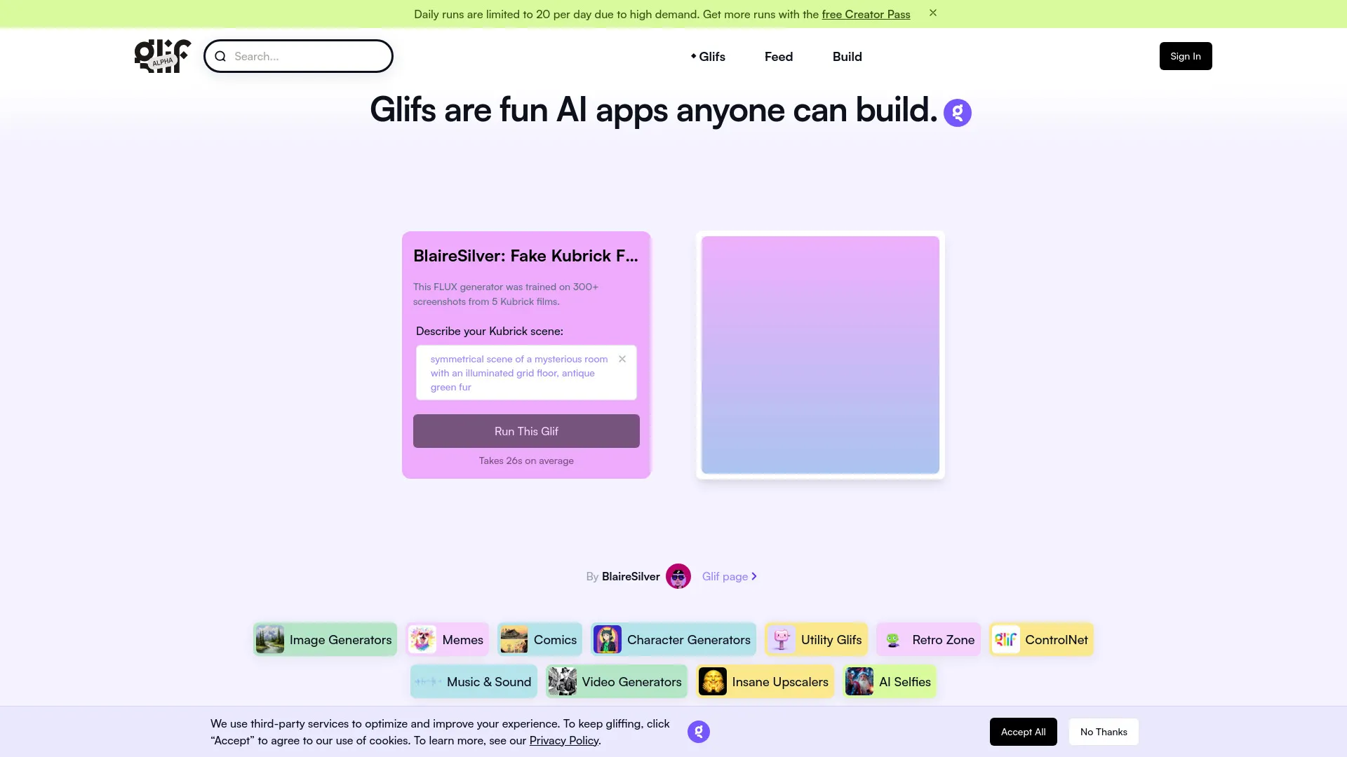 Glif: No-Code AI Sandbox for Creative Workflows | Creati.ai