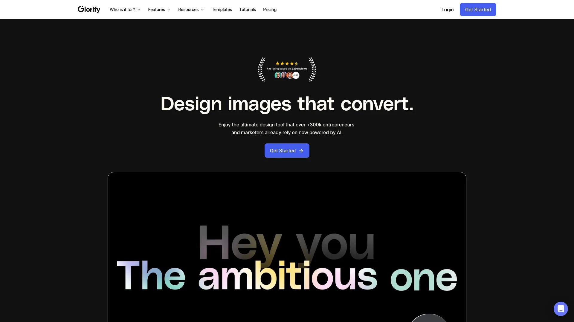 Glorify: Your All-in-One Design Tool for E-Commerce | Creati.ai