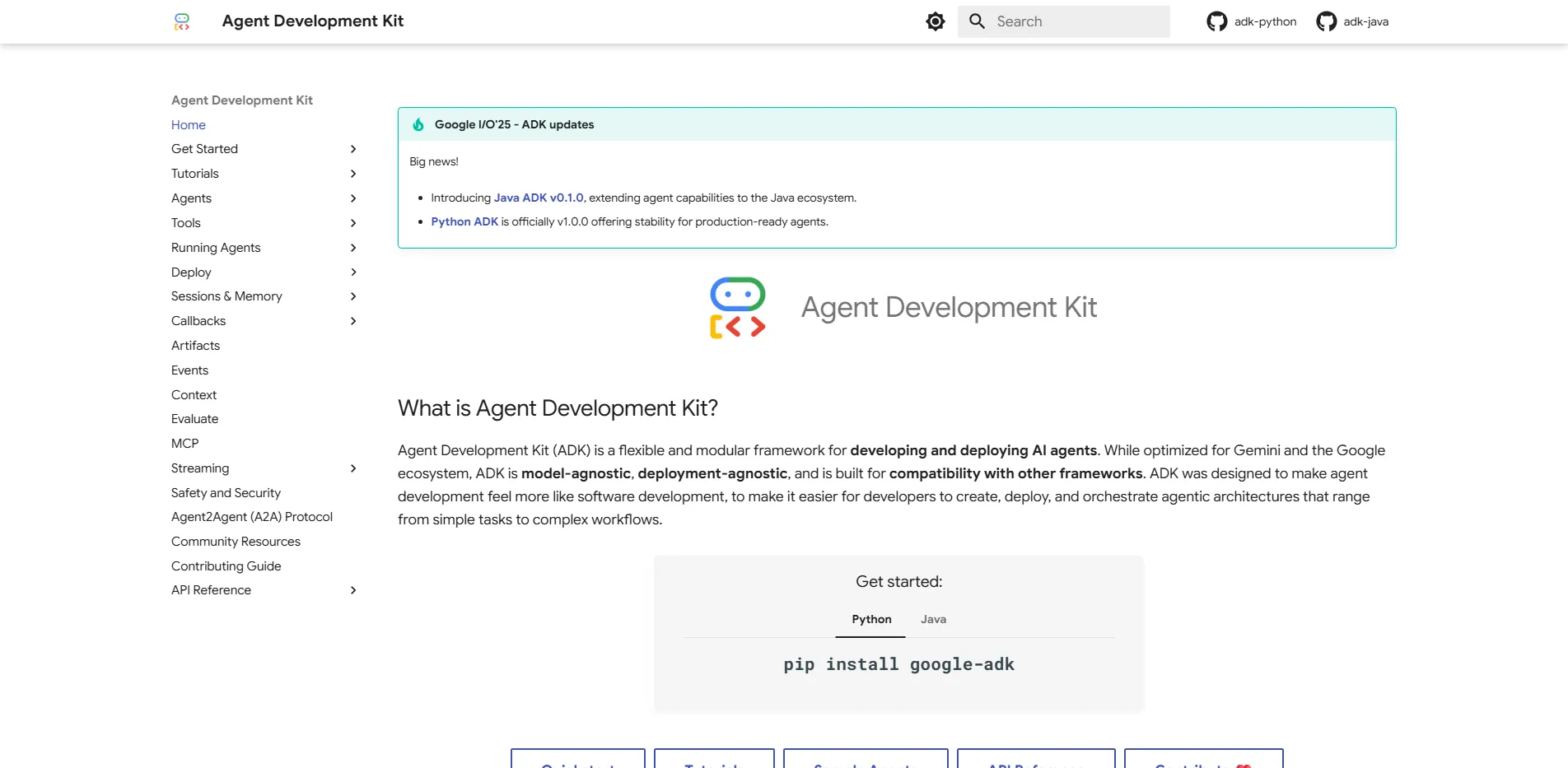 Google Agent Development Kit - Build Conversational AI Agents | Creati.ai