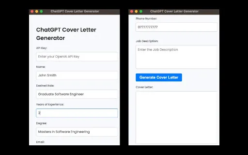 GPT Cover Letter Generator | Effortless Job Application Tool | Creati.ai