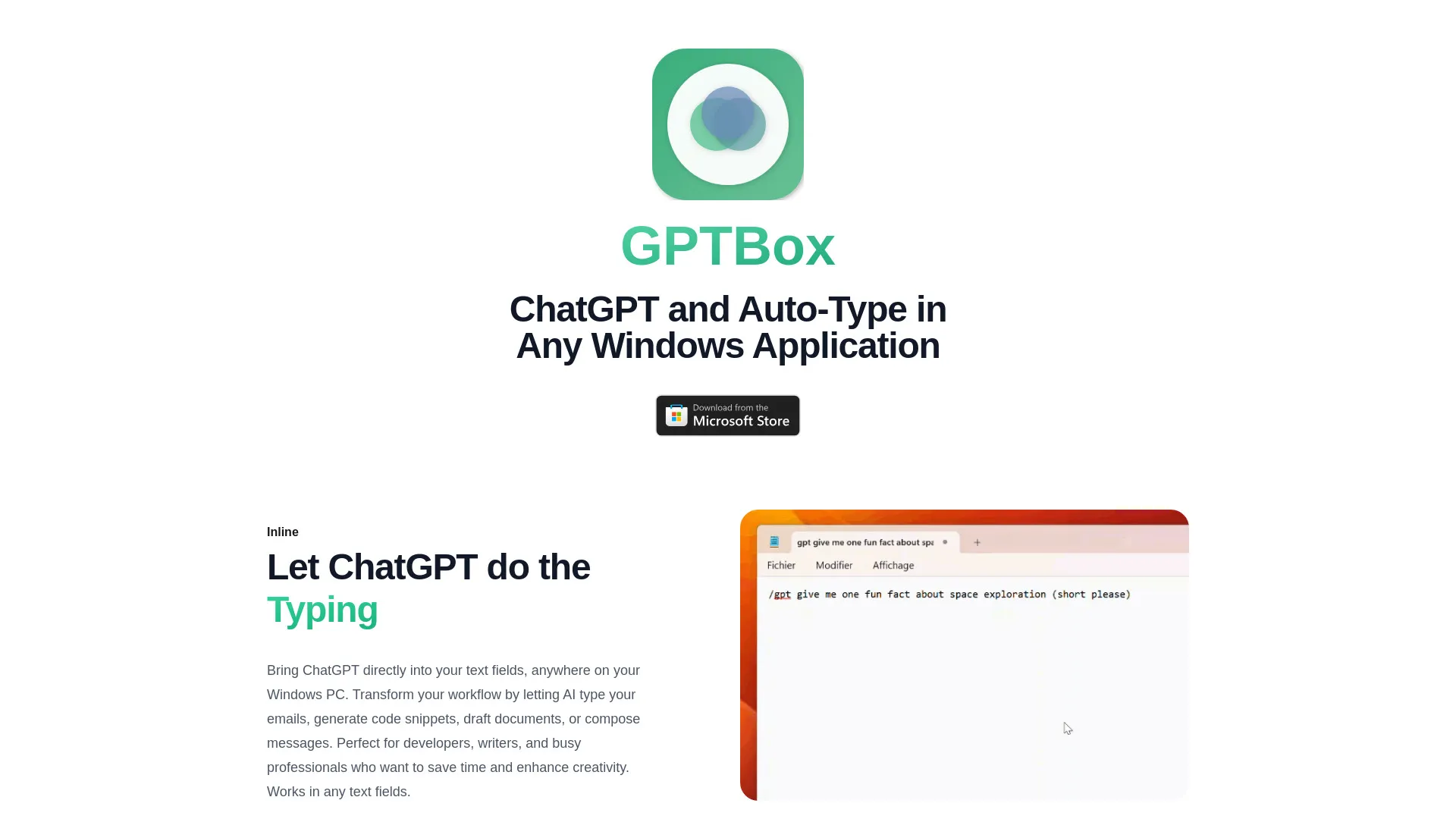 GPTBox: ChatGPT and Auto-Type for Windows | Creati.ai