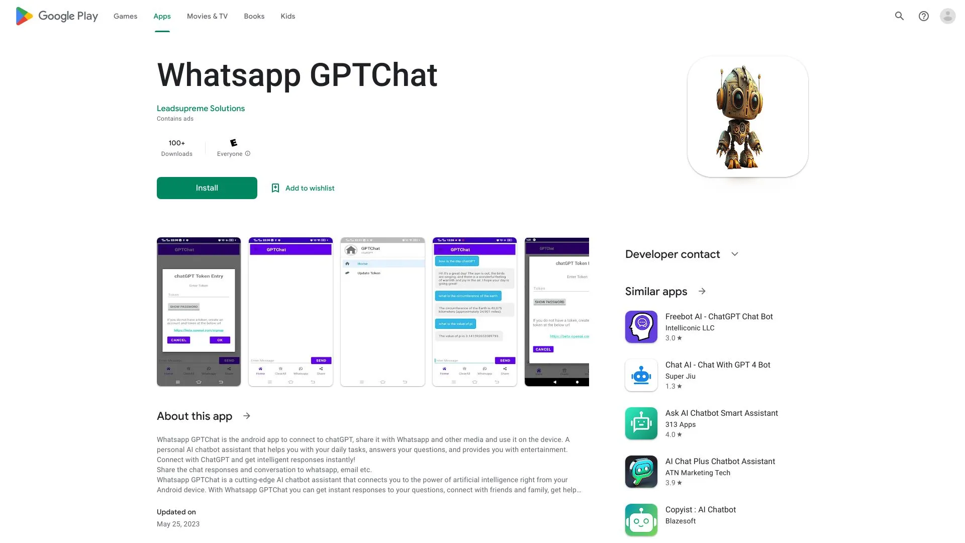 GPTChatBot - AI Voice ChatBot для продуктивности | Creati.ai