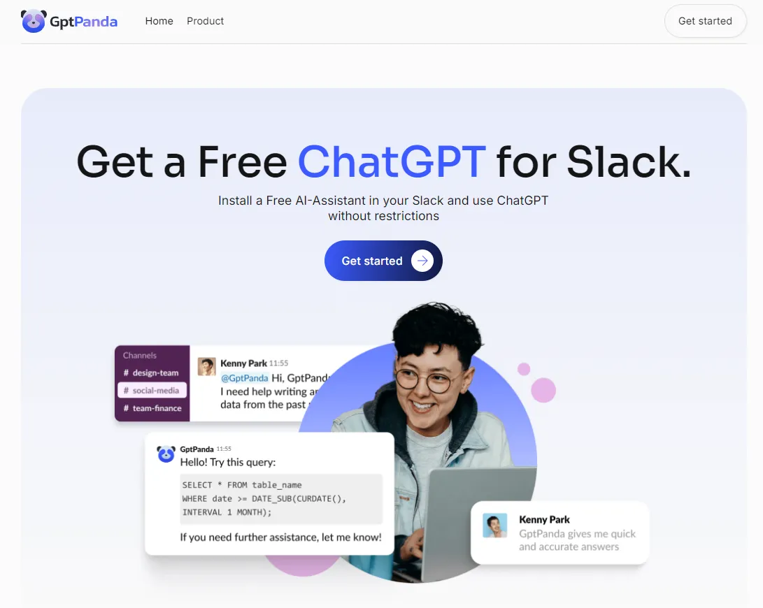 GptPanda: Your ChatGPT-Powered Slack Assistant | Creati.ai