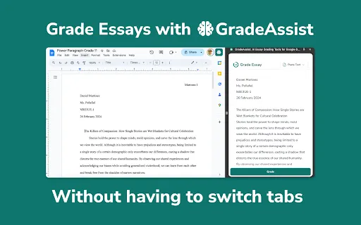 GradeAssist: Herramientas Eficientes de Calificación de Ensayos con IA ...