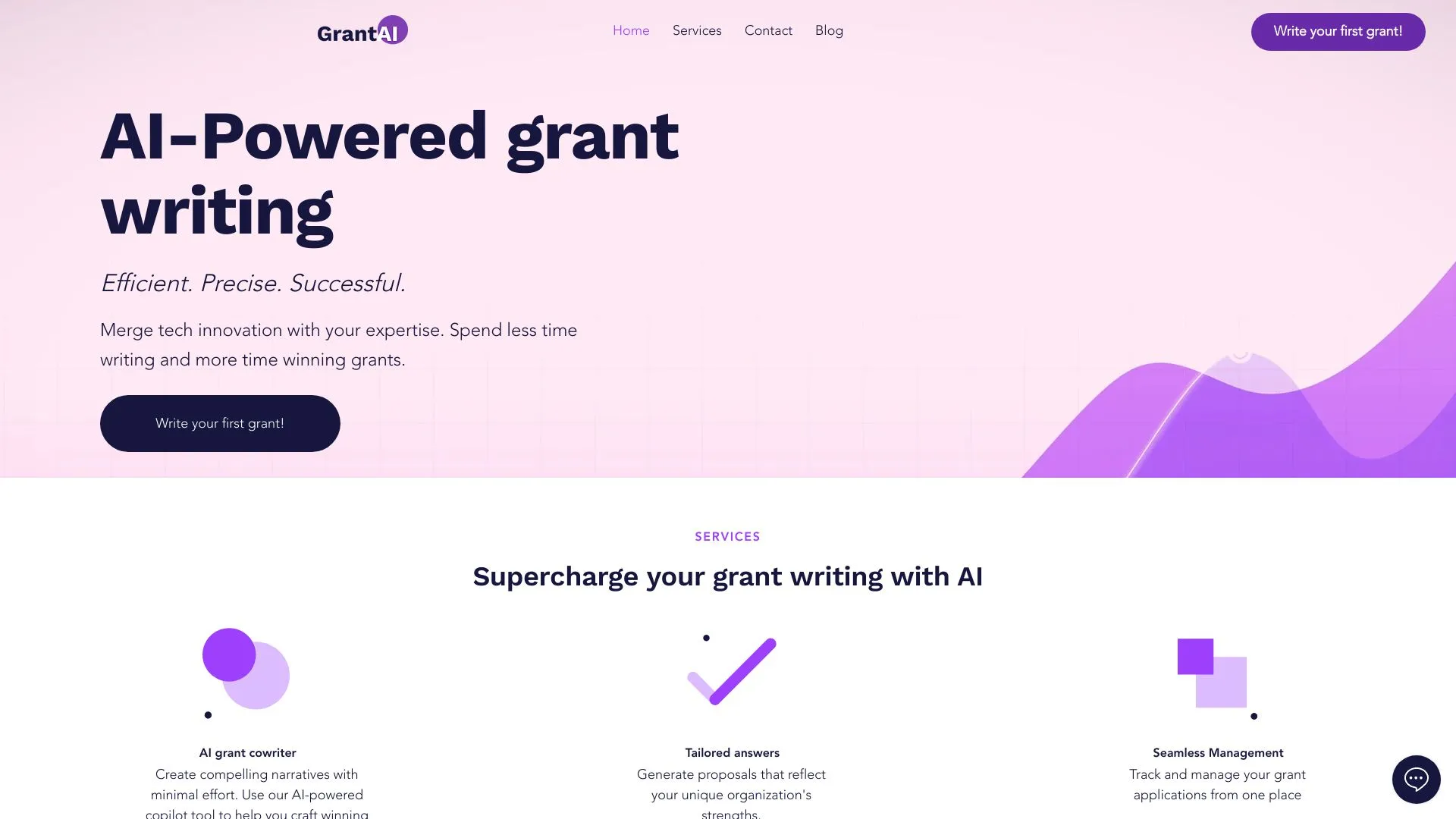 GrantAI: AI-Powered Grant Writing Tool | Creati.ai