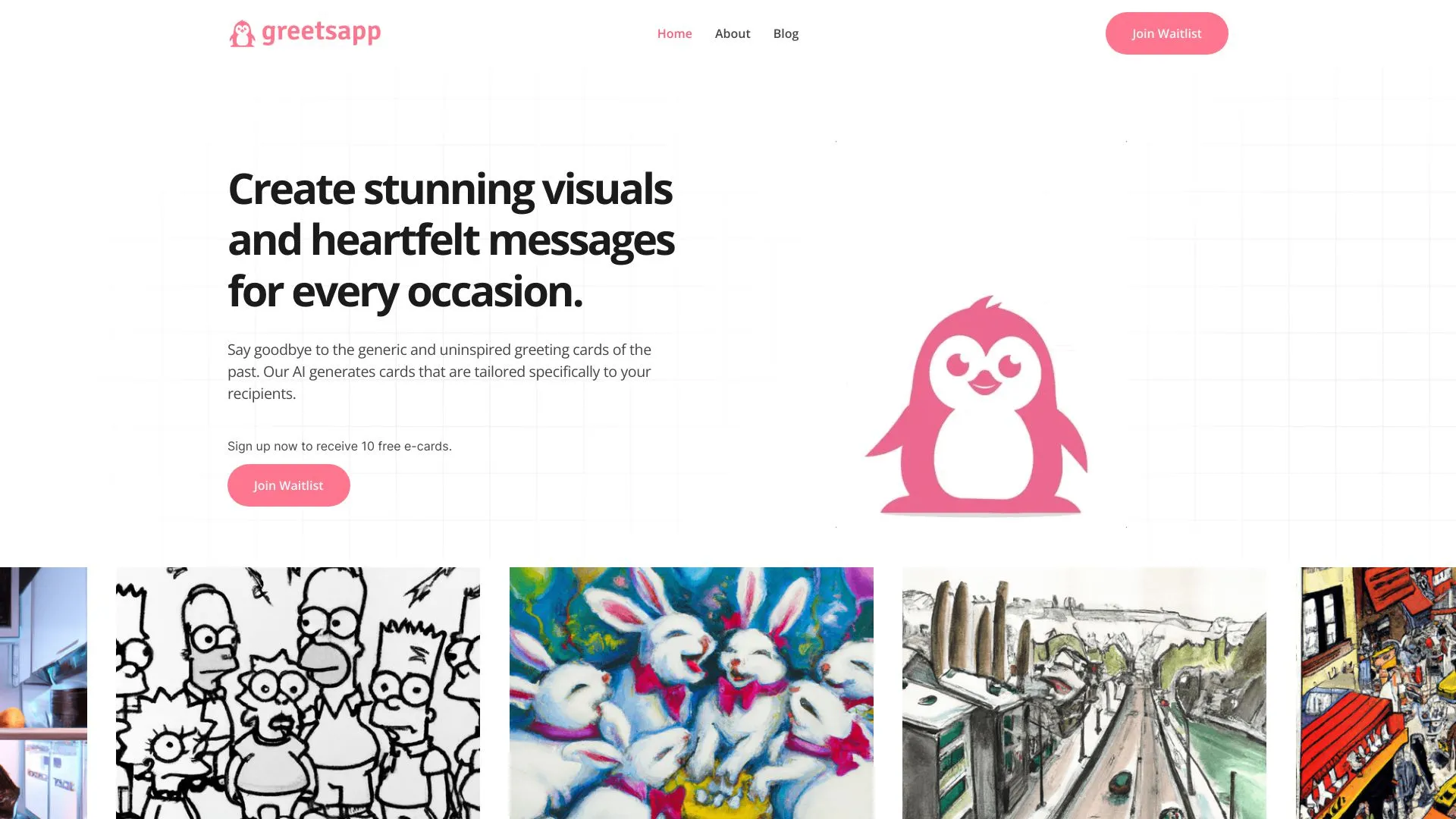 GreetsApp: Send AI-Powered Personalized eCards Easily | Creati.ai