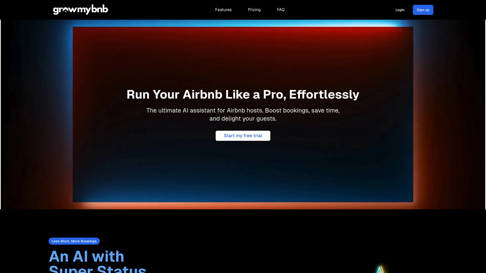 Grow My BnB: AI Assistant for Airbnb Hosts | Creati.ai