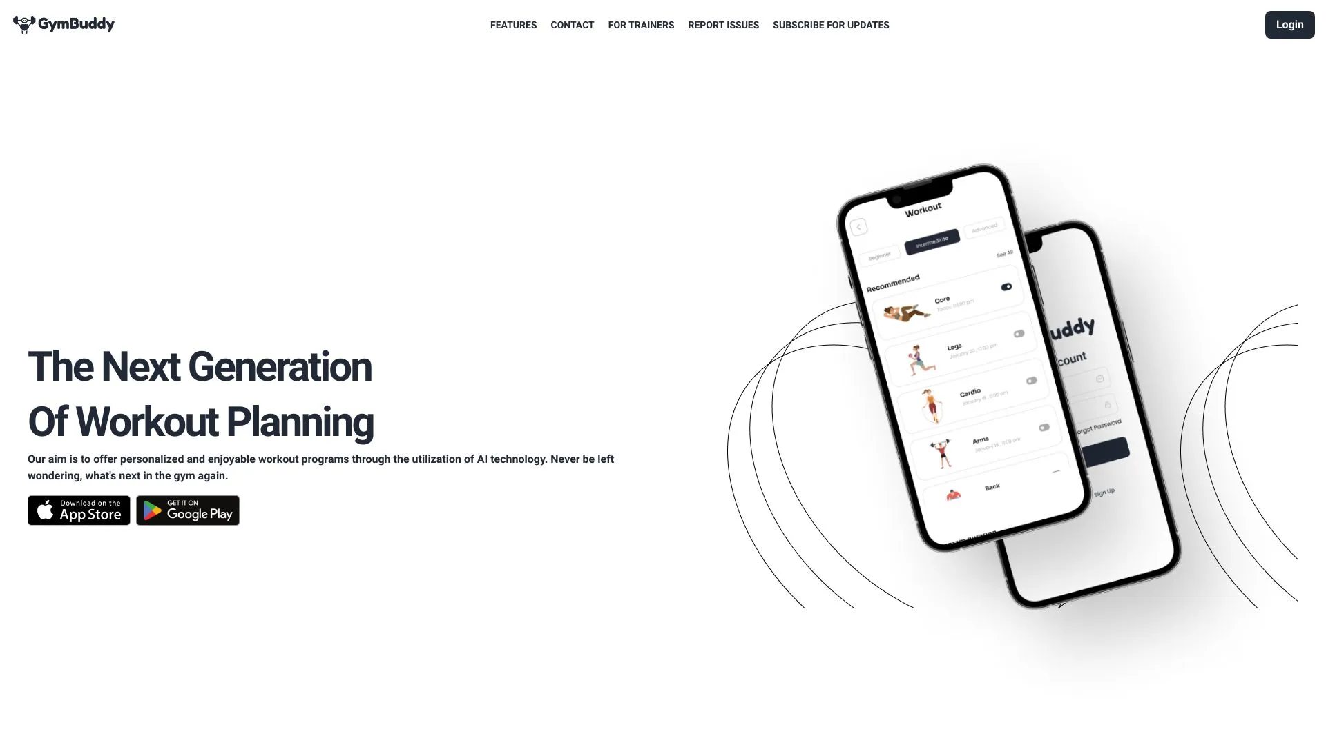 GymBuddy.ai - Planificador y rastreador de entrenamientos impulsado por IA | Creati.ai