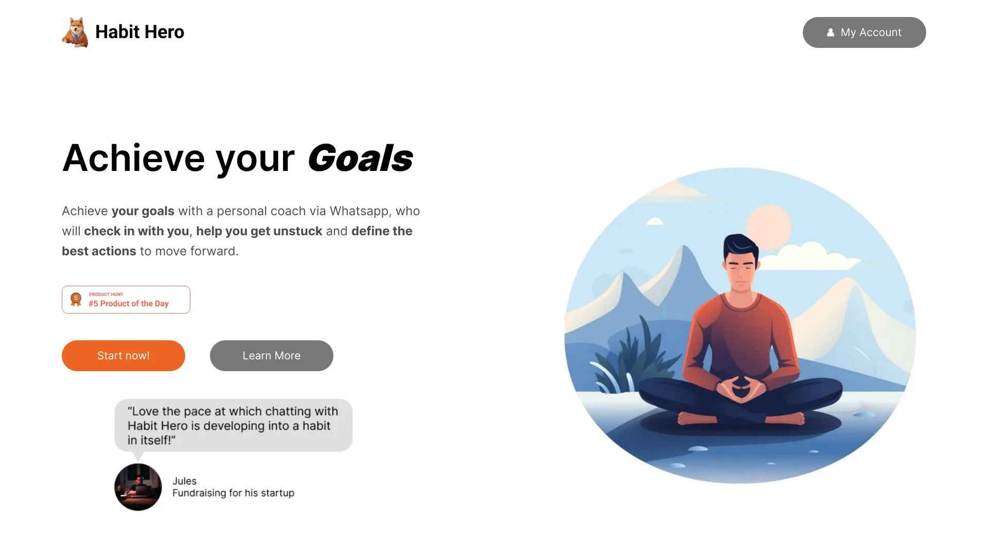Habit Hero: AI Habit Tracker for Better Fitness & Productivity | Creati.ai