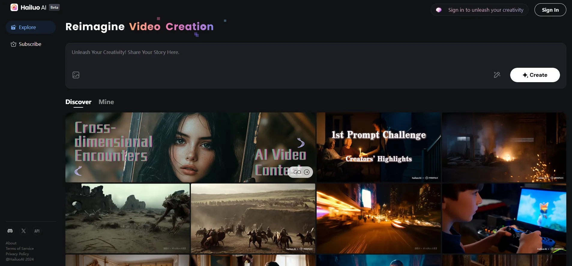Gerador de Vídeo Hailuo AI - Transforme Texto em Vídeo Sem Esforço ...