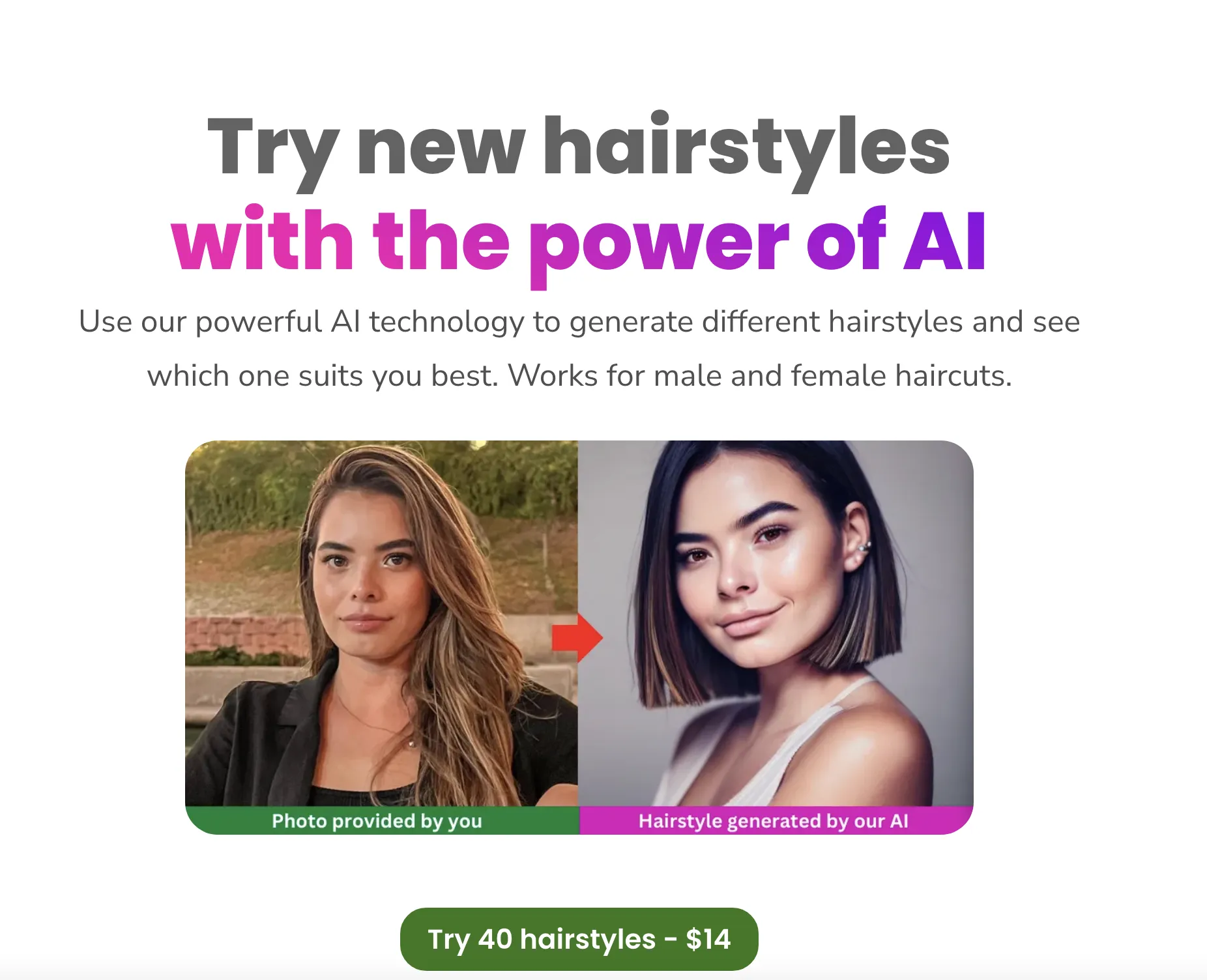 Hairstyle AI: The Future of Virtual Hair Styling | Creati.ai