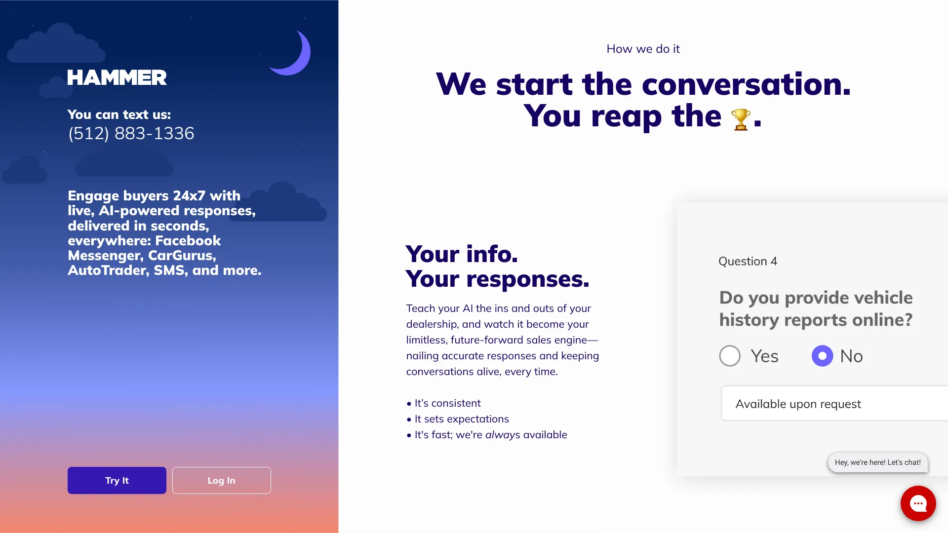 Hammer Corp: AI-Powered Customer Engagement Platform | Creati.ai