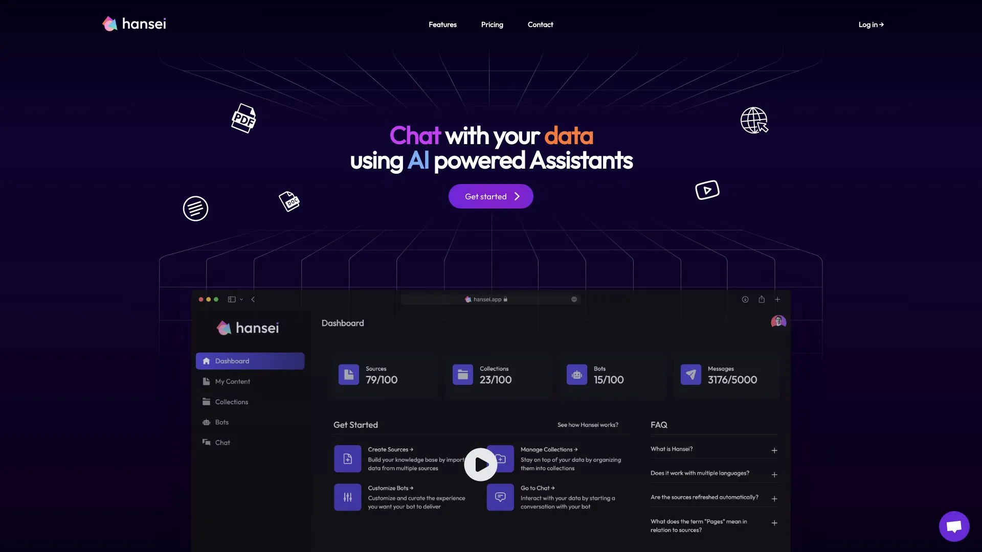 Hansei - Intelligent AI-Powered Chatbots for Businesses | Creati.ai