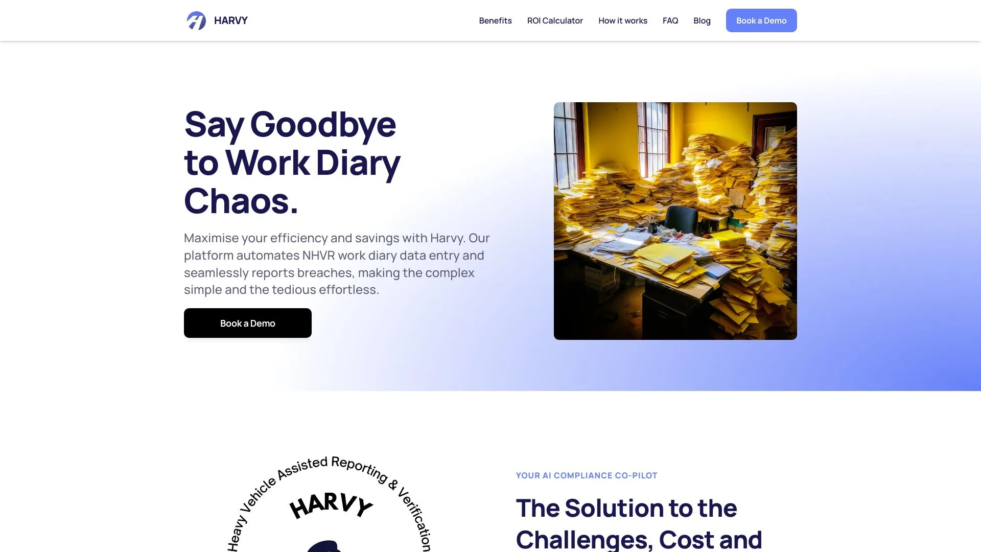 HARVY - AI-Powered Work Diary Automation and Compliance | Creati.ai