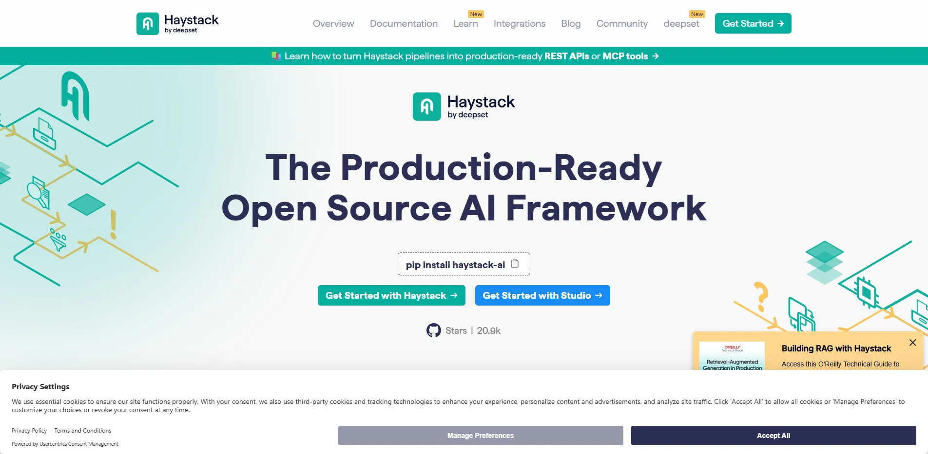 Haystack - Construir aplicaciones de búsqueda impulsadas por IA | Creati.ai