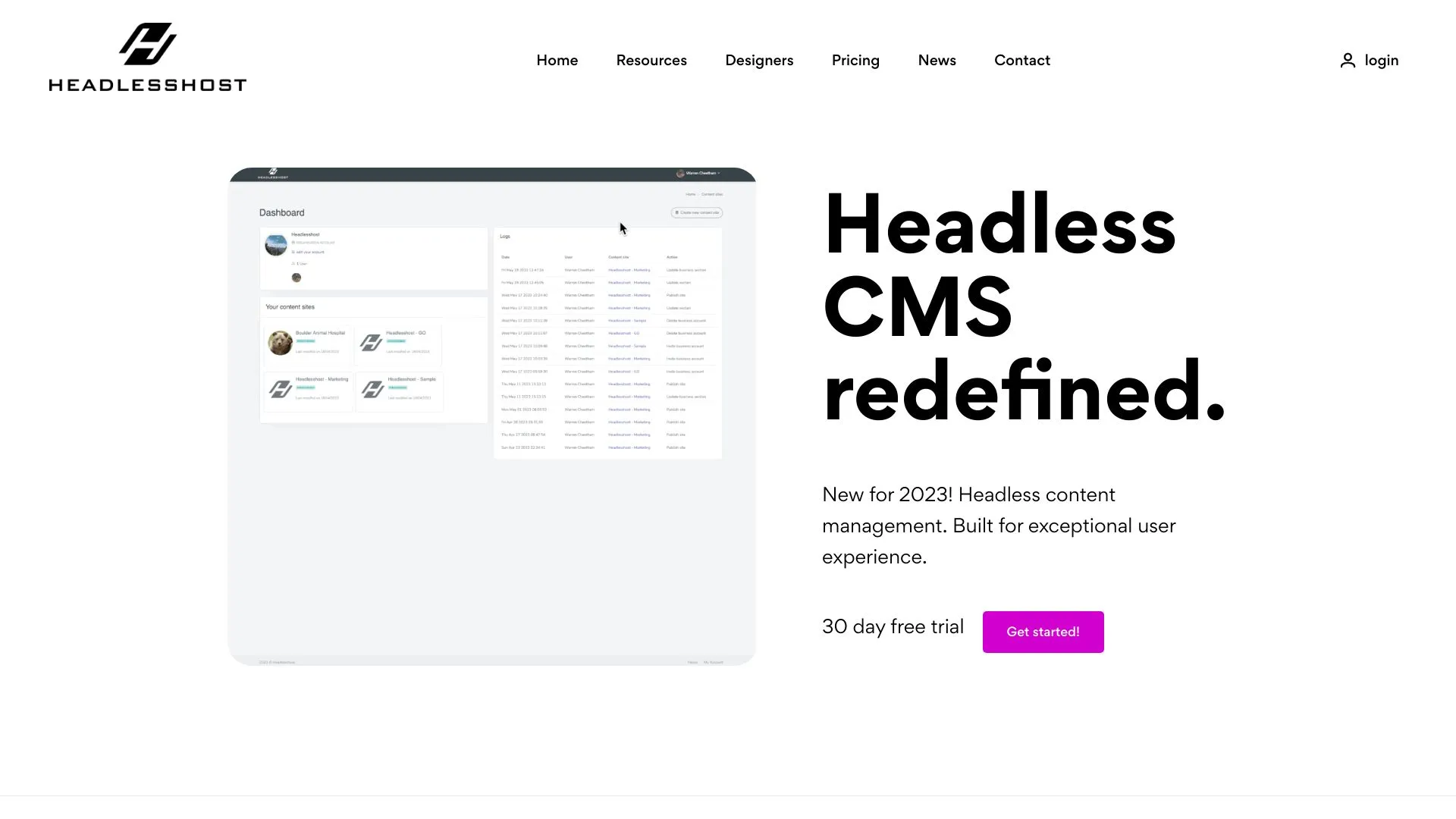 Headlesshost: Streamlined Headless CMS for Designers | Creati.ai
