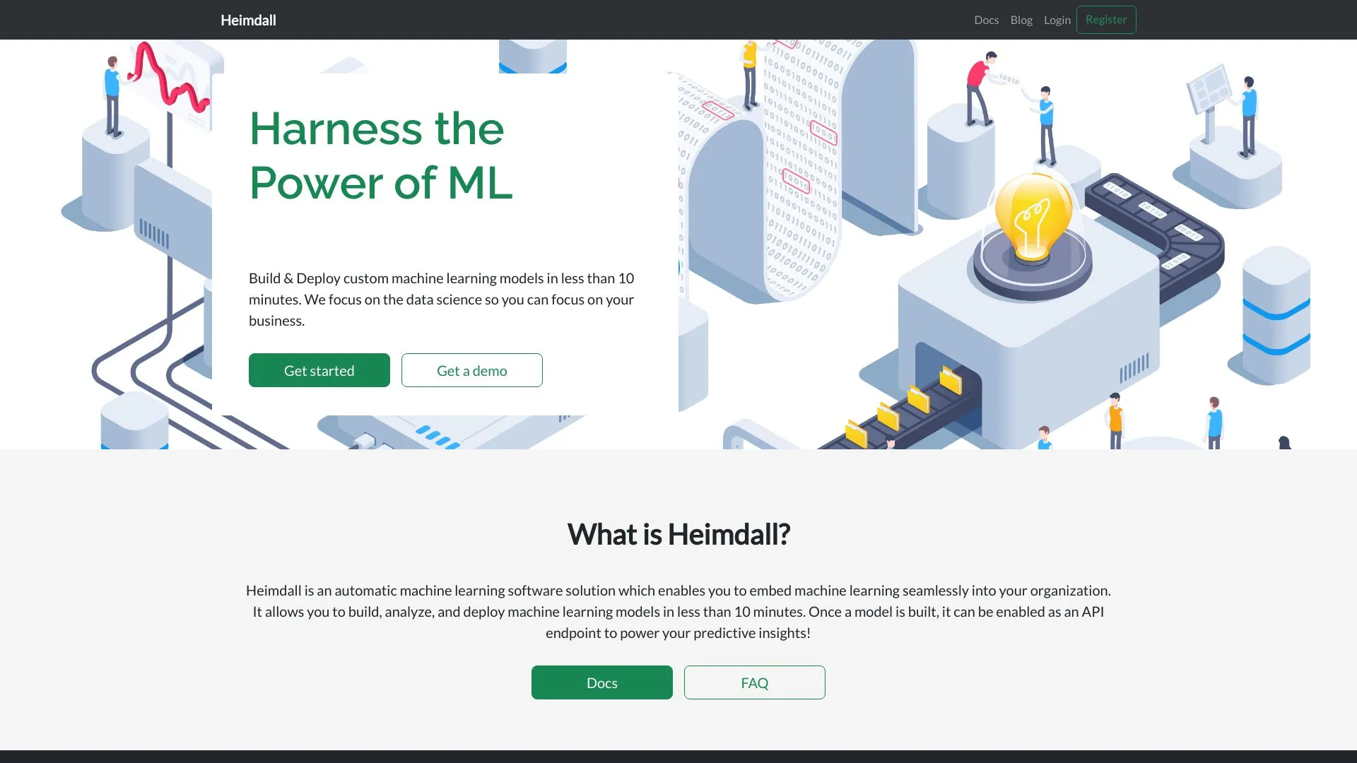 Heimdall: Empower Your Data with Machine Learning | Creati.ai