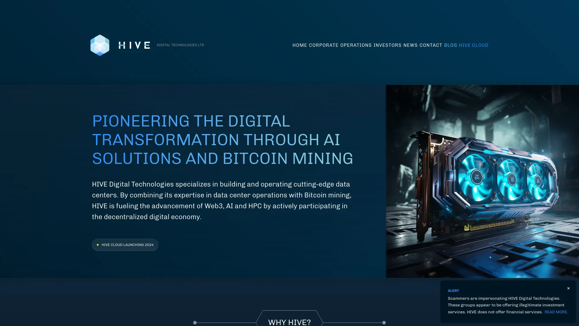 HIVE Digital Technologies - Sustainable Cryptocurrency Mining | Creati.ai