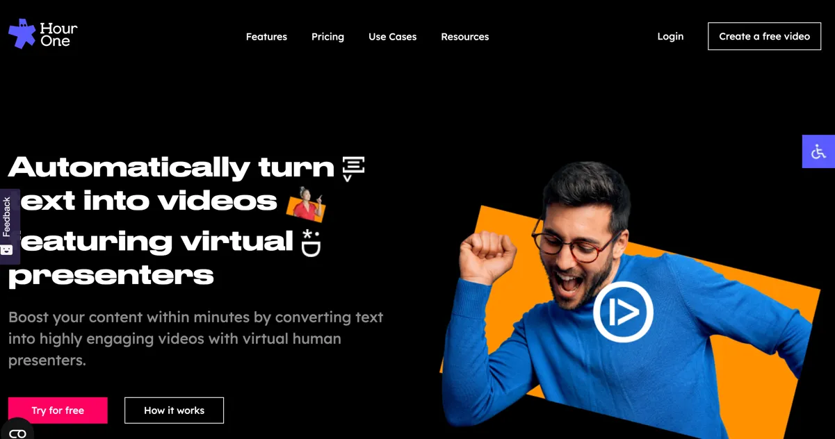 Hour One: AI-Powered Lifelike Avatar Video Creation | Creati.ai