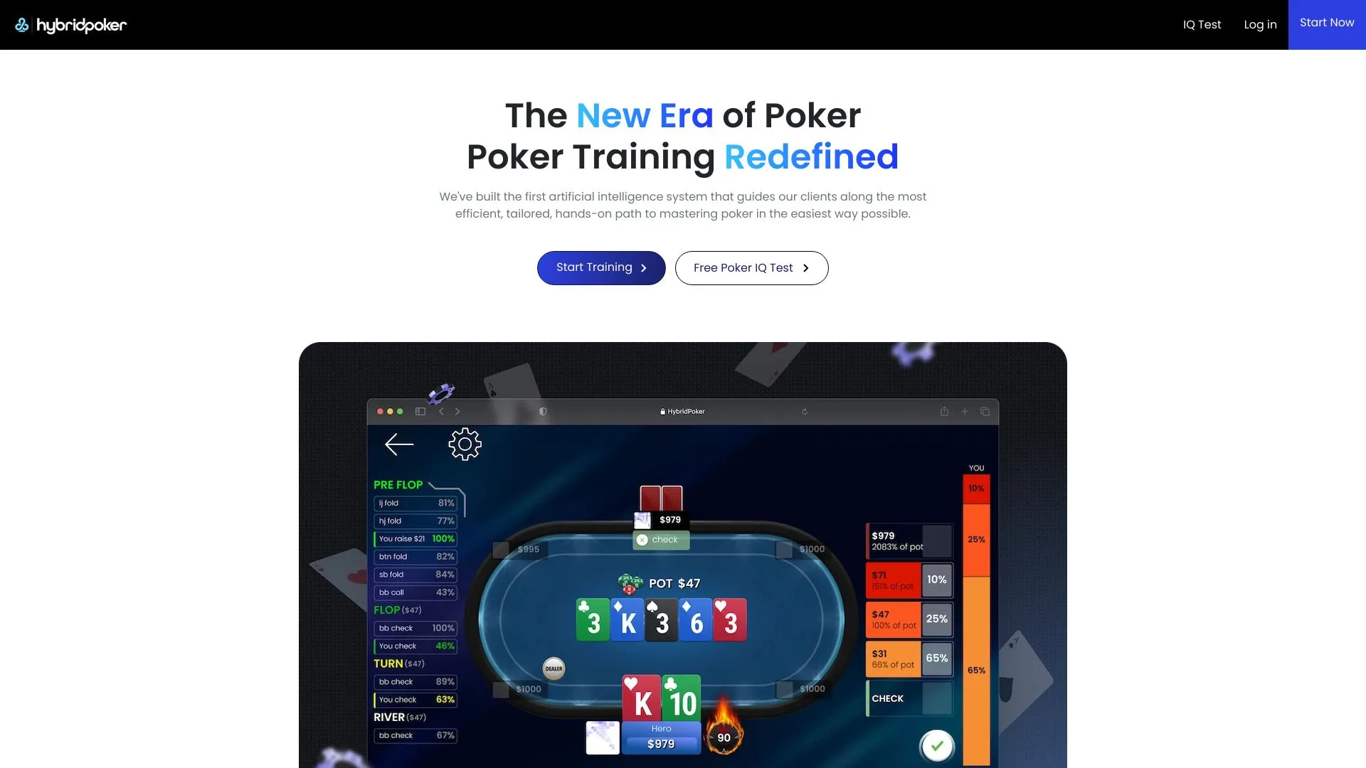 Hybrid Poker - AI-Powered Adaptive Poker Training | Creati.ai