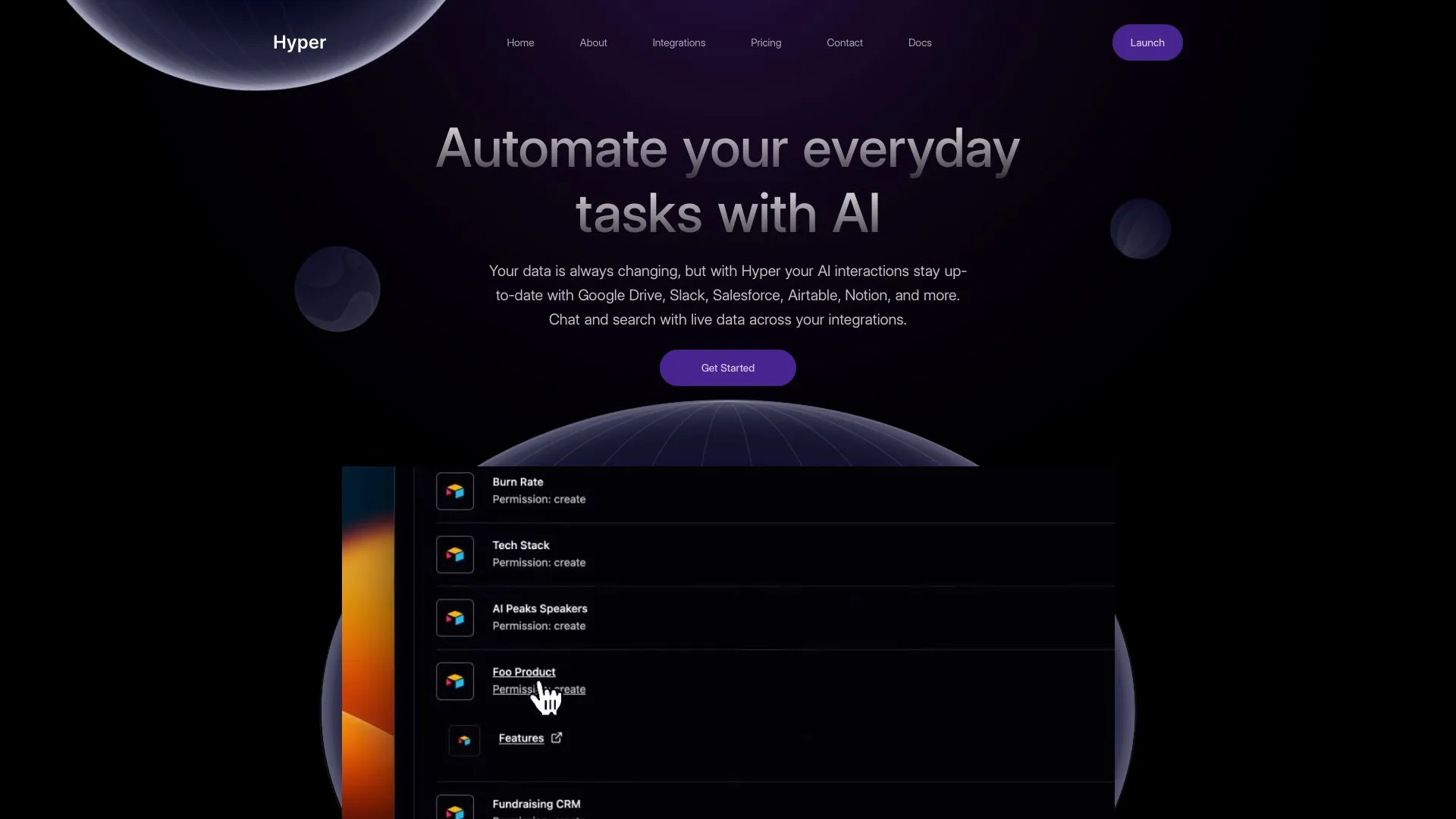Hyper | AI 기반 분석으로 원활한 데이터 통합 | Creati.ai