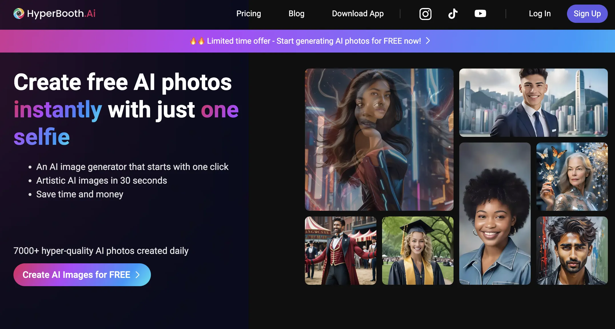 Hyperbooth AI - Fast, Realistic AI Headshots in Seconds | Creati.ai