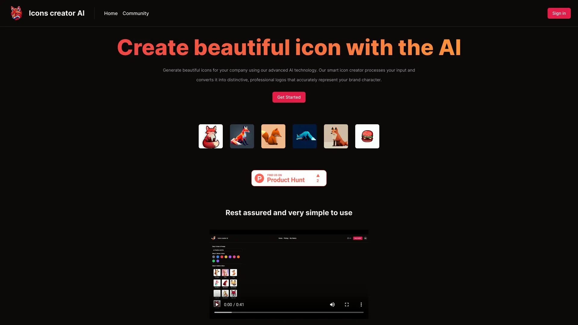 IconscreatorAI - AI-Powered Icon Generator | Creati.ai